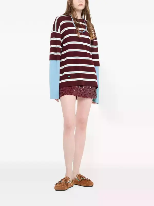 Alanui Rugby Club Double-sleeve Sweater