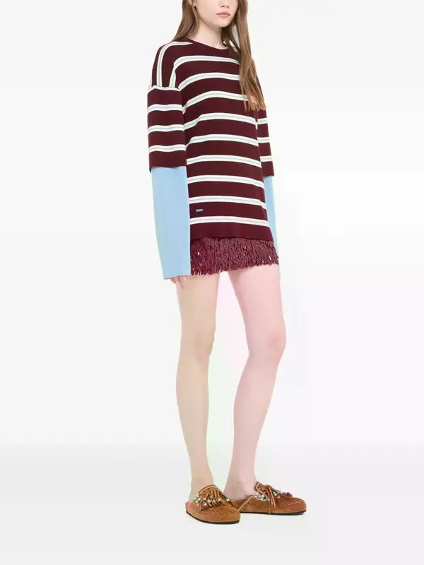 Alanui Rugby Club Double-sleeve Sweater