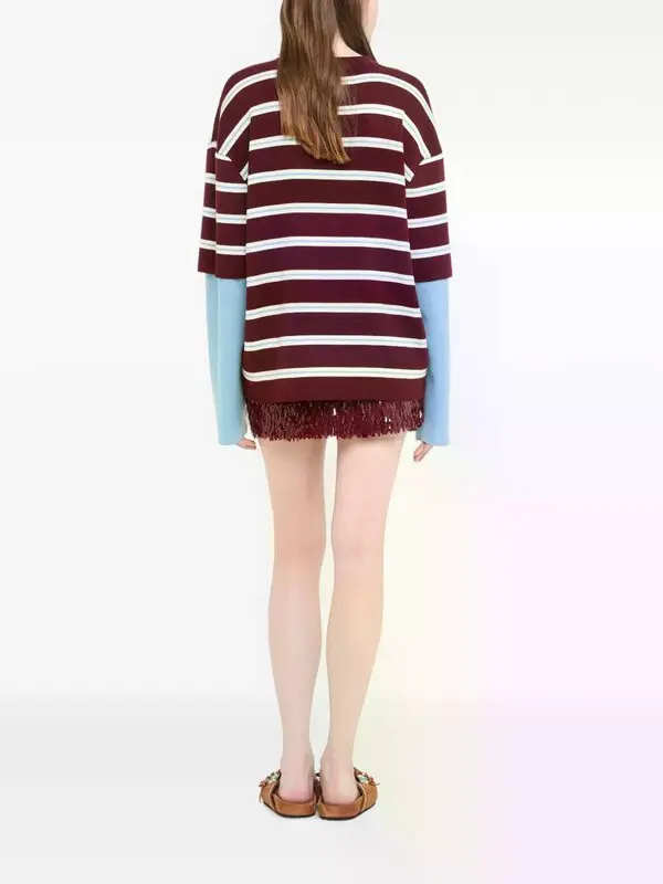 Alanui Rugby Club Double-sleeve Sweater