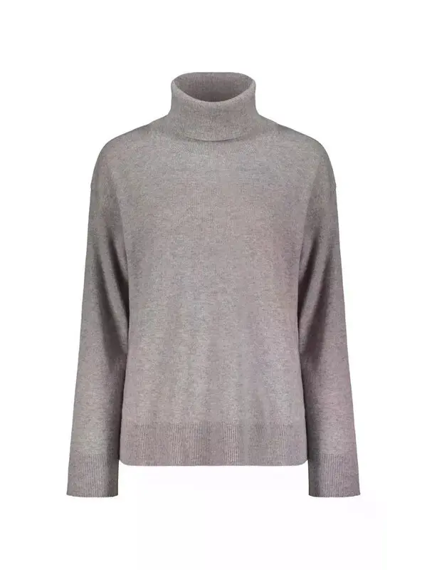 MOORER Ribbed-knit Roll-neck Sweater