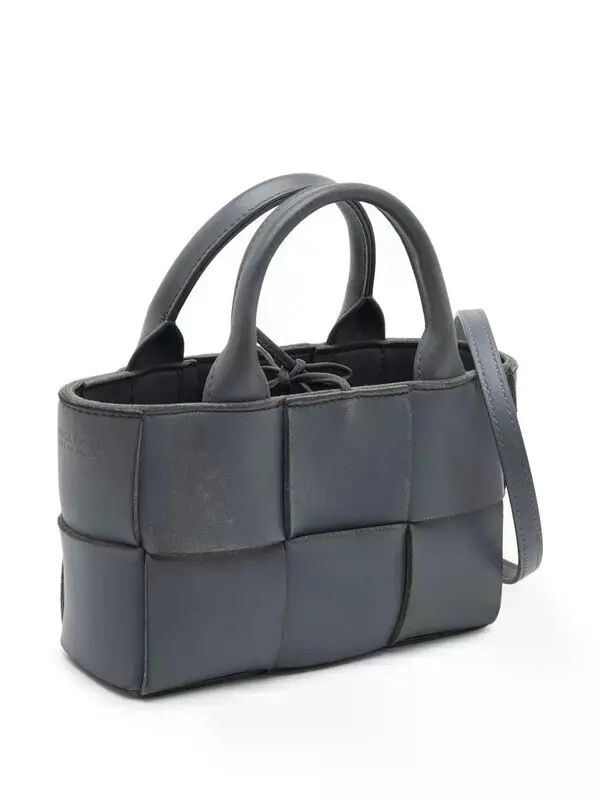 Bottega Veneta Arco Intrecciato Tote Bag - Grey