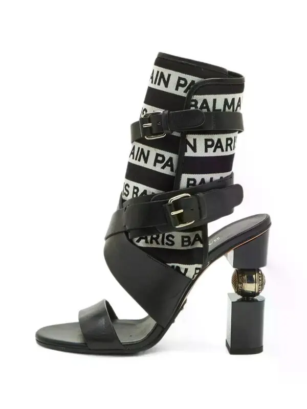Burberry Logo-print Buckle-fastening Sandals