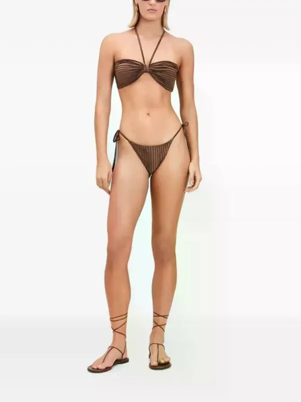 Devon Windsor Reya Ruched Bikini Bottoms