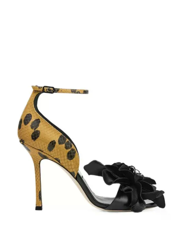 JIMMY CHOO Coko Sandals 100 - Black