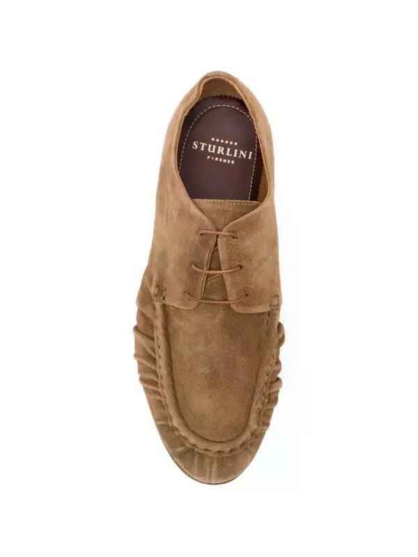 STURLINI FIRENZE Gathered Derby Shoes