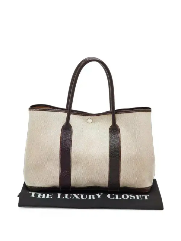 Hermès 2004 Garden Party Tote Bag - Neutrals