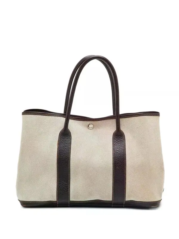 Hermès 2004 Garden Party Tote Bag - Neutrals