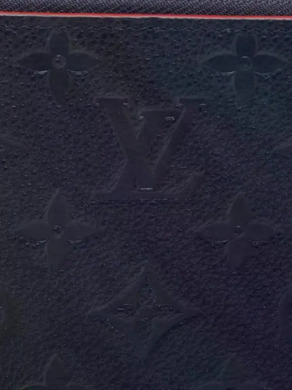 LOUIS VUITTON 2017 Monogram Empreinte Zippy Leather Wallet