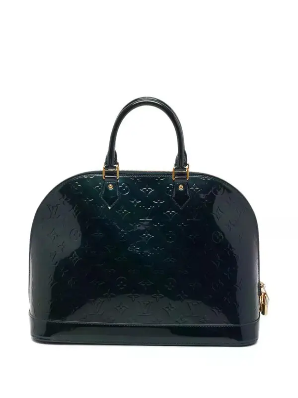 LOUIS VUITTON Alma Gm Monogram Vernis Tote Bag