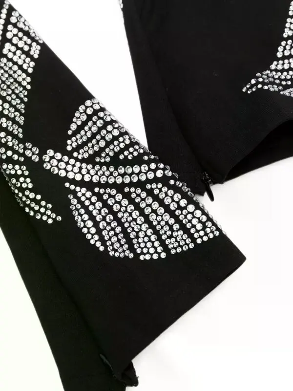 David Koma Embellished Long Gloves