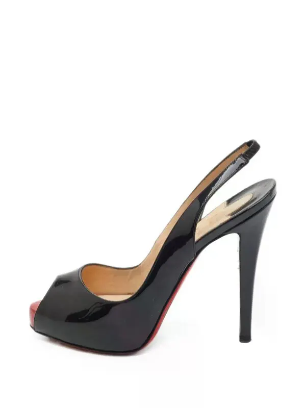 CHRISTIAN LOUBOUTIN Private Number Platform Pumps