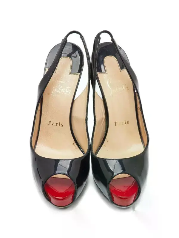 CHRISTIAN LOUBOUTIN Private Number Platform Pumps