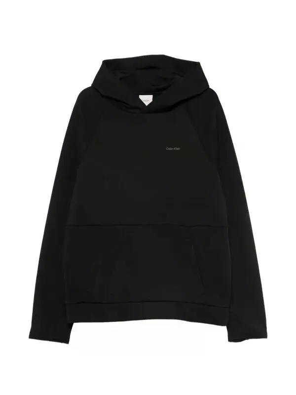 Calvin Klein Logo-print Raglan-sleeve Hoodie