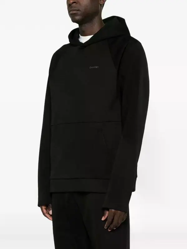 Calvin Klein Logo-print Raglan-sleeve Hoodie