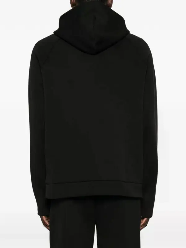 Calvin Klein Logo-print Raglan-sleeve Hoodie