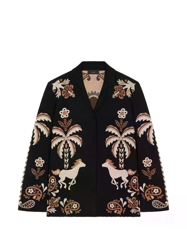 Alanui Jacquard-knit Shirt