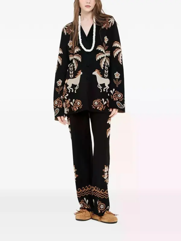 Alanui Jacquard-knit Shirt
