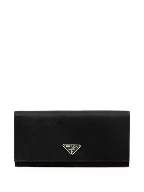 Prada 2000-2013 Tessuto Wallet Long Wallets
