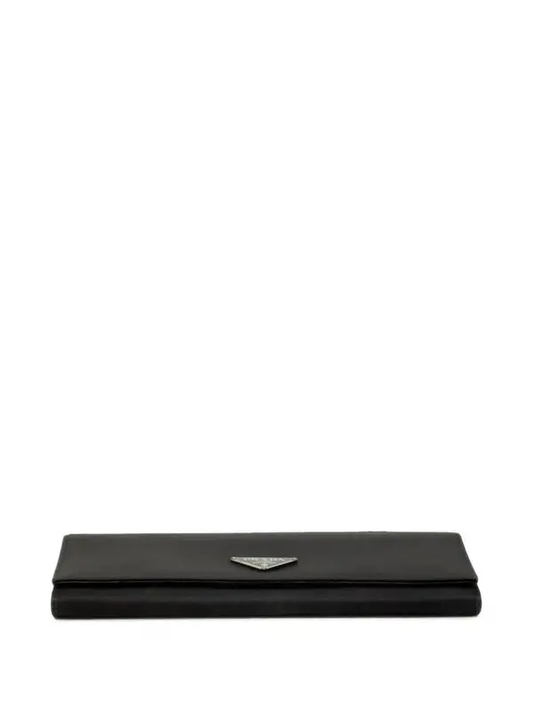 Prada 2000-2013 Tessuto Wallet Long Wallets - Black