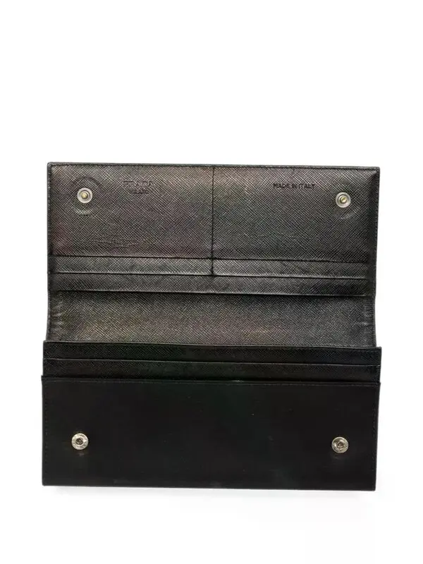 Prada 2000-2013 Tessuto Wallet Long Wallets