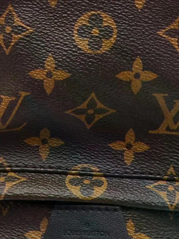 LOUIS VUITTON 2015 Mini Palm Springs Monogram Backpack - Brown