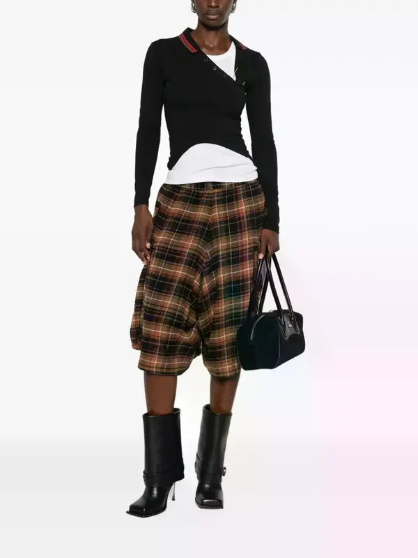 VIVIENNE WESTWOOD Asymmetrical Long-sleeve Top