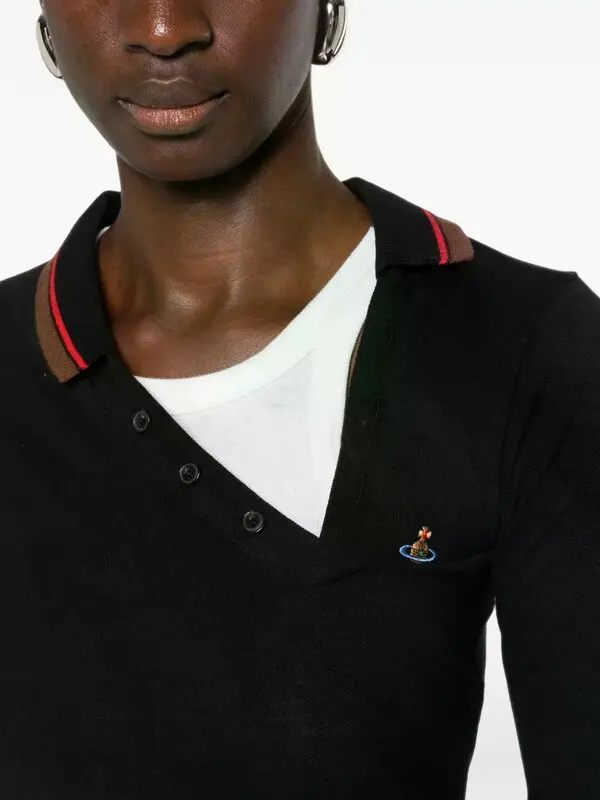 VIVIENNE WESTWOOD Asymmetrical Long-sleeve Top