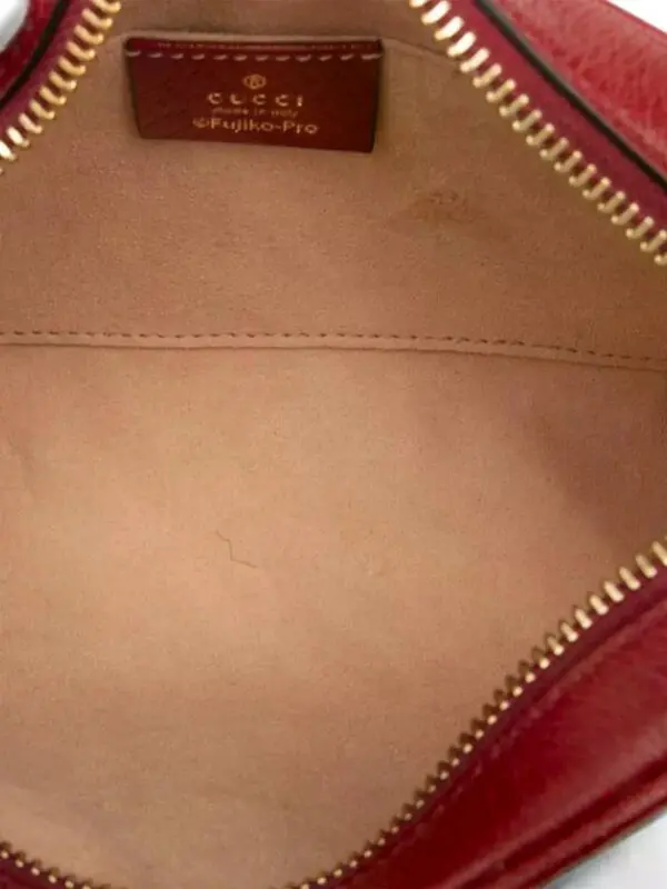 Gucci 2000-2015 Mini Gg Supreme Doraemon Camera Bag Crossbody Bag