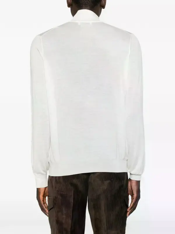 GRAN SASSO Half-zip Wool Sweater