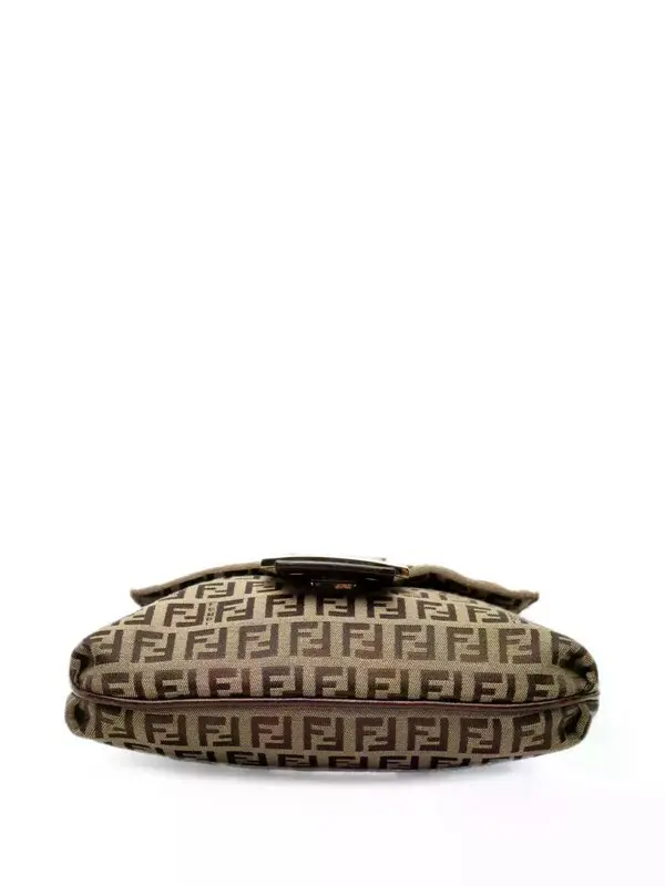 Fendi 2000-2010 Zucchino Canvas Crossbody Bag