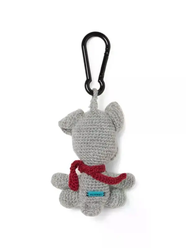 Alanui Coco Amigurumi Crochet Keyring