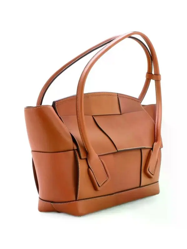 Bottega Veneta Arco Bag Maxi Intrecciato Leather Medium Shoulder Bag
