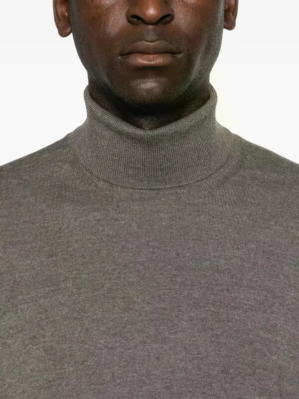 GRAN SASSO Roll-neck Wool Sweater