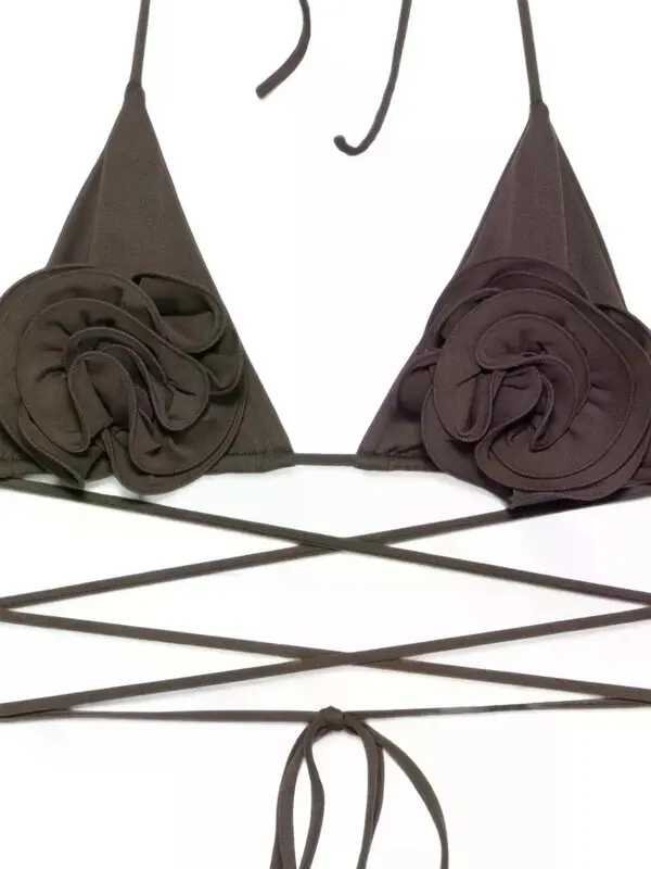 Magda Butrym Wrap-around Halterneck Bikini Top