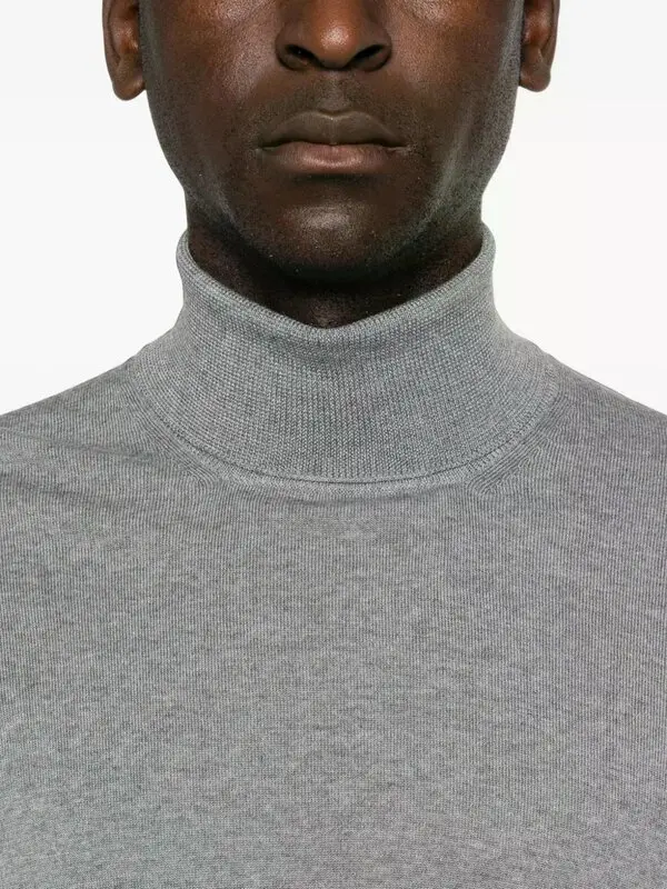 GRAN SASSO Roll-neck Wool Sweater