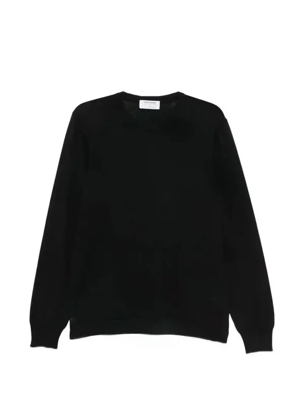GRAN SASSO Crew Neck Fine Knit Sweater