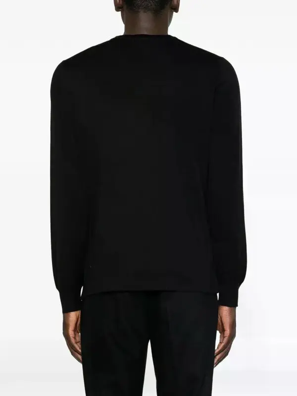 GRAN SASSO Crew Neck Fine Knit Sweater