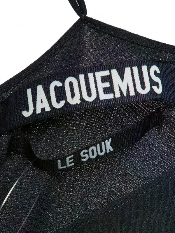 Jacquemus Le Souk Draped Asymmetric Top