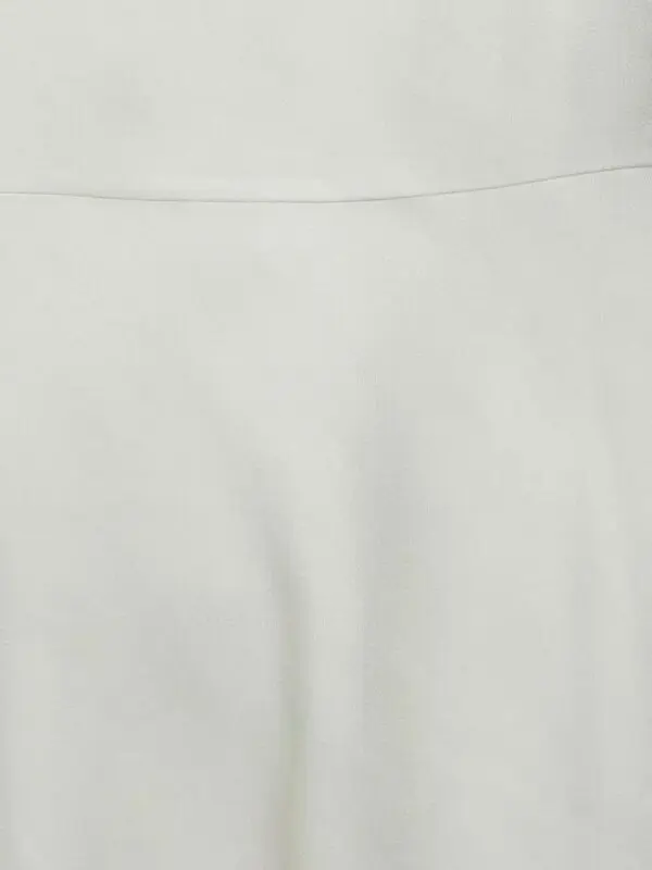Valentino Garavani Cream Rose Appliqué Midi Dress