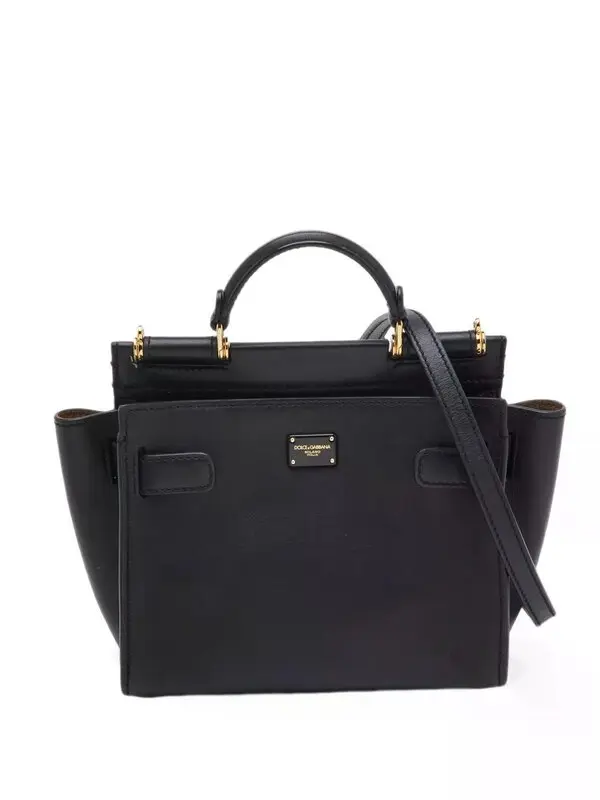 Dolce & Gabbana Sicily 62 Top Handle Bag - Black