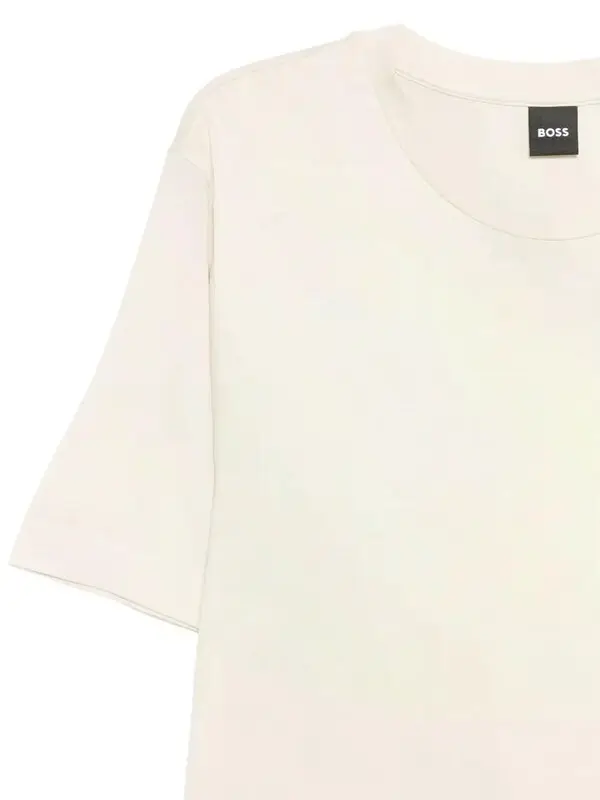 BOSS Crew-neck T-shirt - Neutrals