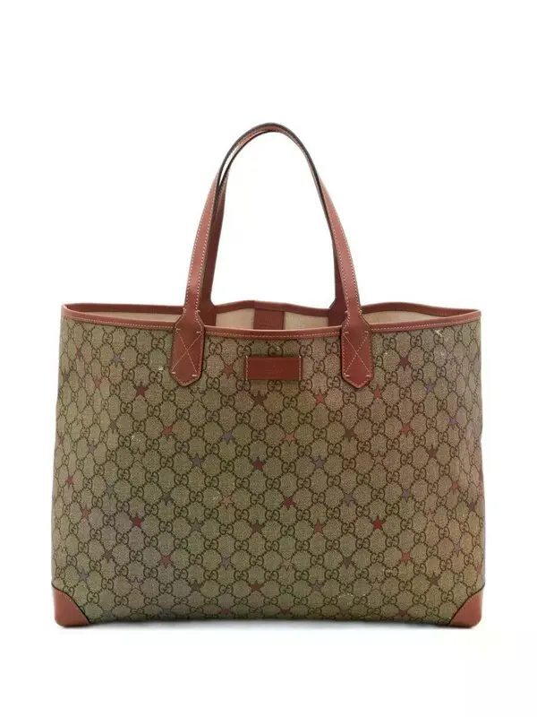Gucci Stars Gg Supreme Tote Bag