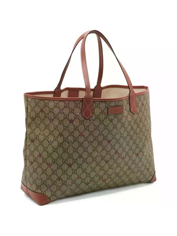 Gucci Stars Gg Supreme Tote Bag