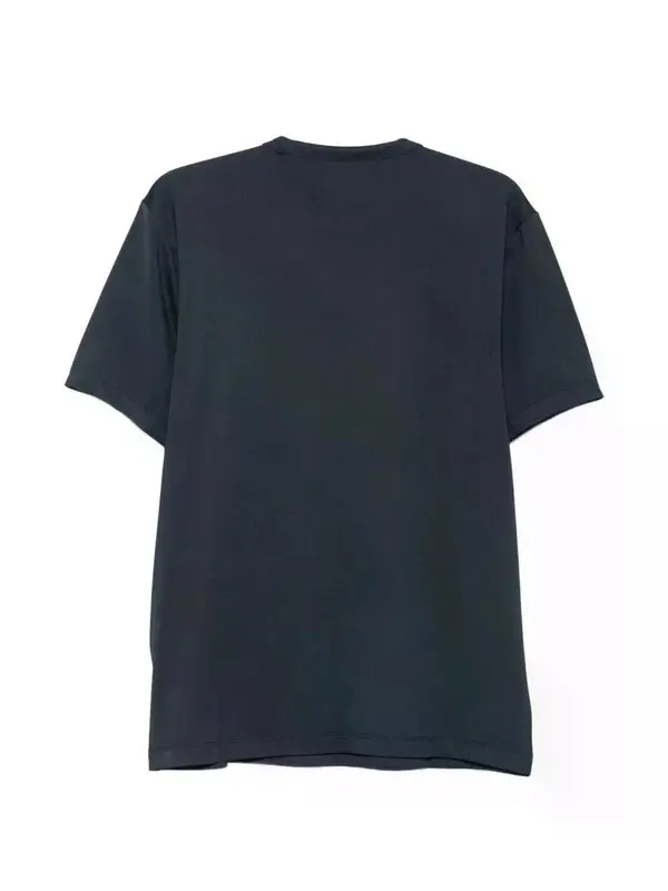 BLAUER. Logo-print Crew-neck T-shirt