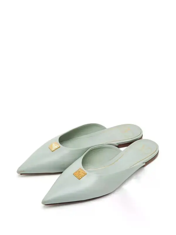 Valentino Garavani Rockstud Pointed-toe Mules