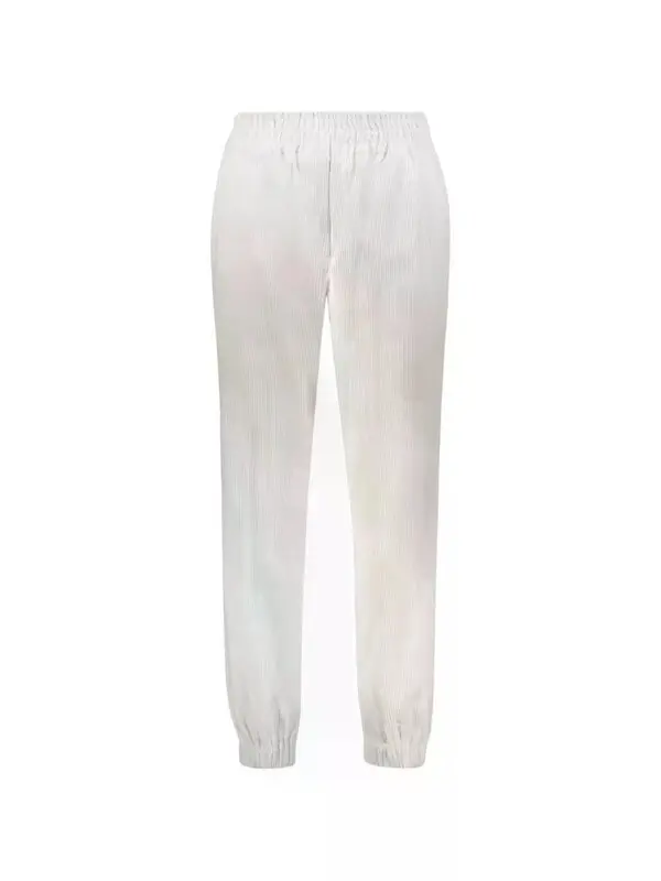 MOORER Corduroy Elasticated-cuff Track Pants