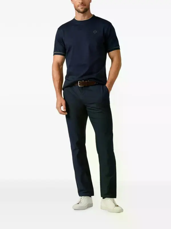 HACKETT LONDON Logo-patch Tipped T-shirt
