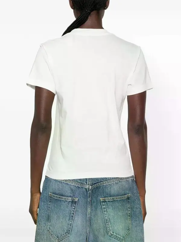 AUTRY Logo-embroidered T-shirt