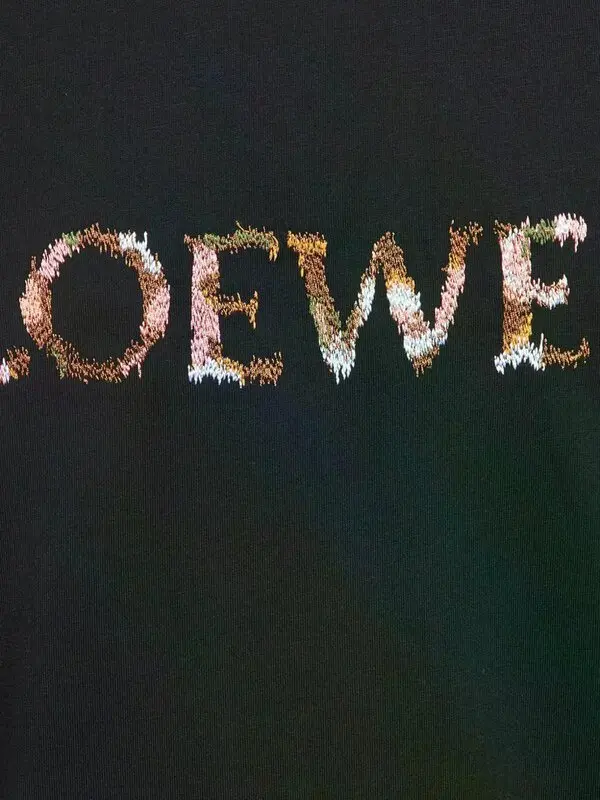 Loewe Anagram Embroidered T-shirt