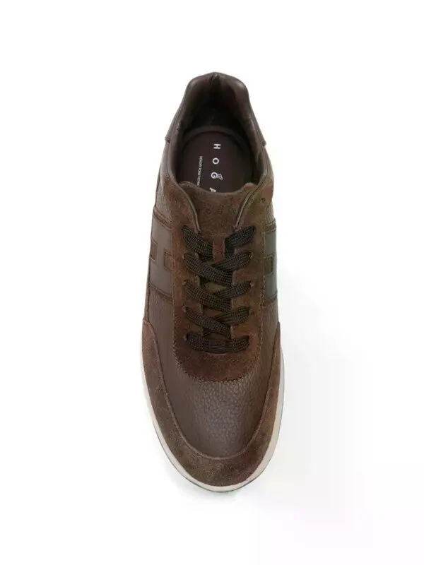 Hogan H-logo Panelled Sneakers